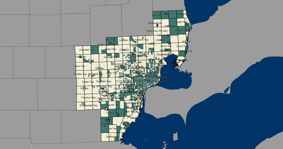 Areas of Economic Distress