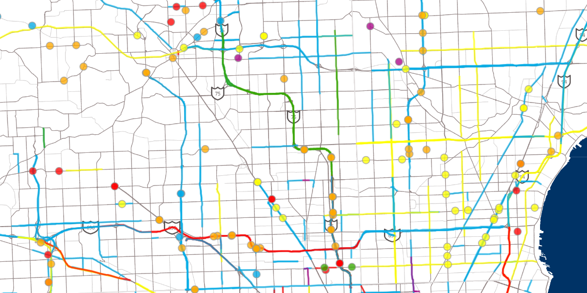 Implemented Transportation Construction Projects